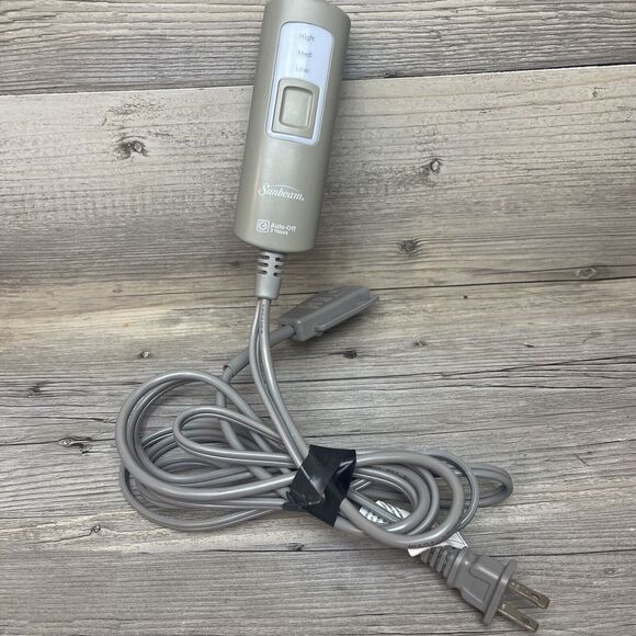 Sunbeam | Bedding | Sunbeam T85b Electric 3prong Controller Tested ...